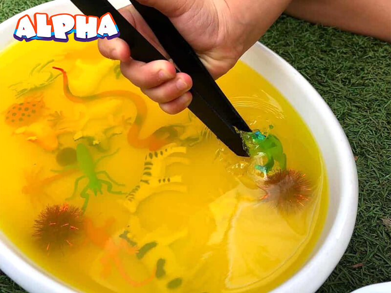 Alpha science classroom：How to make edible jelly figure toy - Alpha ...